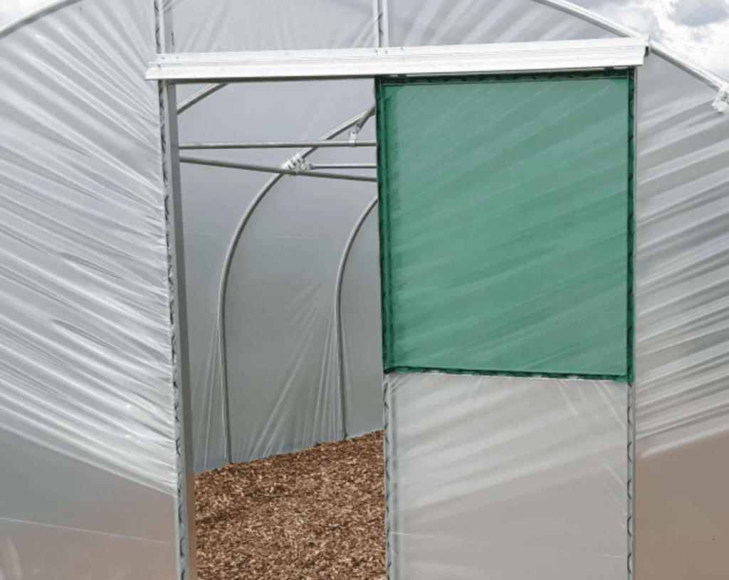 Hobby Single Sliding Aluminium Door Kit | Northern Polytunnels