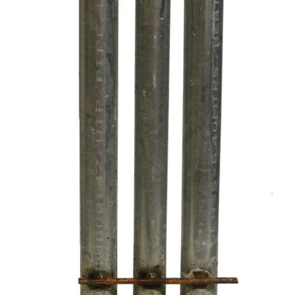 Commercial Triple Ground Tube with Base Plate | Northern Polytunnels